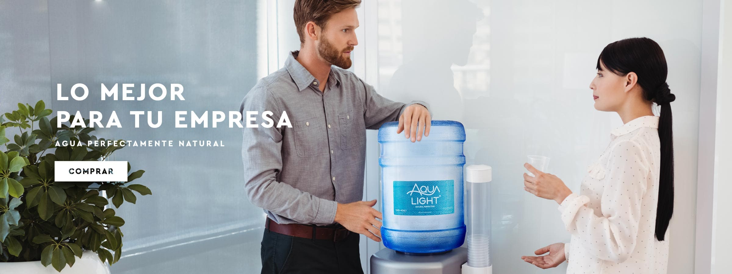 Aqualight - Agua pura, 100% natural.