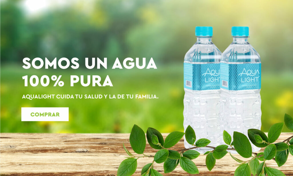 Aqualight - Agua pura, 100% natural.