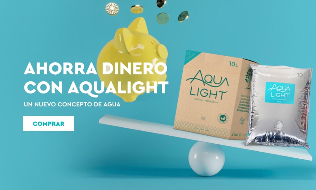 Aqualight - Agua pura, 100% natural.